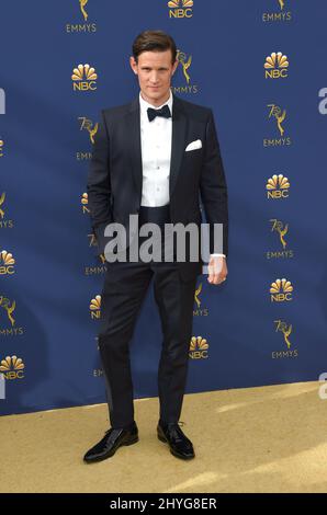 Matt Smith at the 70th Primetime Emmy Awards held at Microsoft Theatre ...