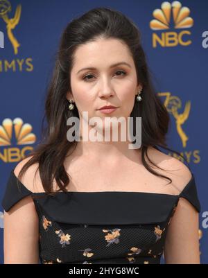 Shannon Woodward at the 70th Primetime Emmy Awards held at Microsoft ...
