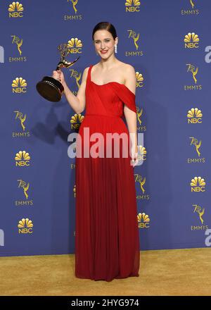 Rachel Brosnahan at the 70th Primetime Emmy Awards held at Microsoft ...