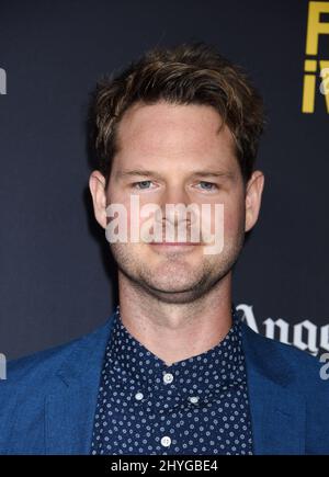 Brian Guest attending the premiere of The Oath, in Los Angeles ...