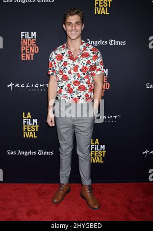 Alex Cubis attending the premiere of The Oath, in Los Angeles ...