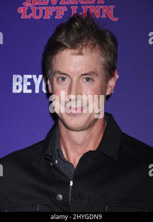 David Wike attending the premiere of An Evening With Beverly Luff Linn ...