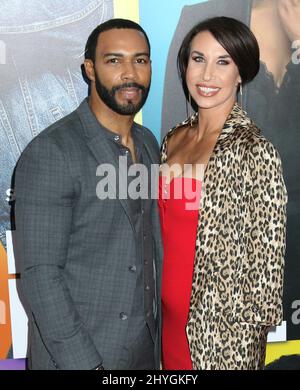 Omari Hardwick & wife Jennifer Pfautch attending the 'Nobody's Fool ...