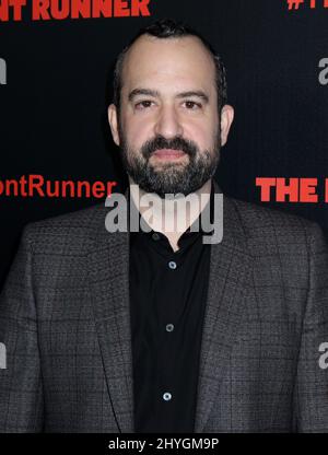 Steve Zissis attending The Front Runner New York Premiere at MoMA, New ...