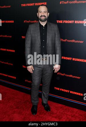 Steve Zissis attending The Front Runner New York Premiere at MoMA, New ...