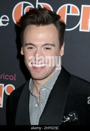 Erich Bergen Broadway opening night of 'Ghost Musical' at Lunt-Fontanne ...