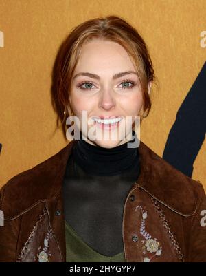 AnnaSophia Robb attends the New York premiere of 'Mary Queen Of Scots ...