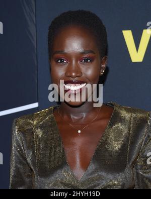 Kuoth Wiel at the world premiere of "VICE'" held at the Academy of ...