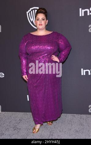 Tess Holliday at the 20th Annual InStyle and Warner Bros. Golden Globe ...