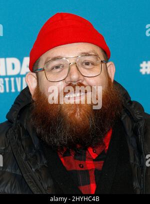 Nick Frost at the special screening of "Fighting With My Family" during ...