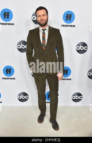 Taran Killam arriving to the Disney ABC TCA Winter Press Tour 2019 at ...