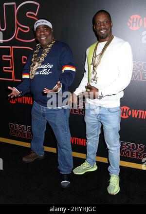 Tracy Morgan & brother Jimmy Morgan Jr. attending the 'Desus & Mero ...