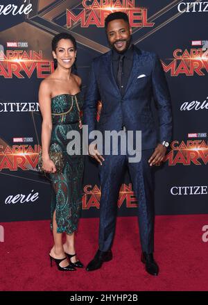 Duane Henry at the world premiere of "Captain Marvel" held at the El ...