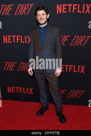 Iwan Rheon at Netflix's "The Dirt" world premiere held at the Arclight ...