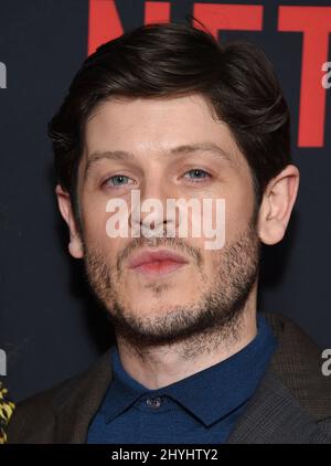 Iwan Rheon at Netflix's "The Dirt" world premiere held at the Arclight ...