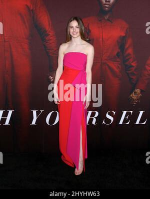 Cali Sheldon attending the 'Us' premiere in Los Angeles, USA on March ...