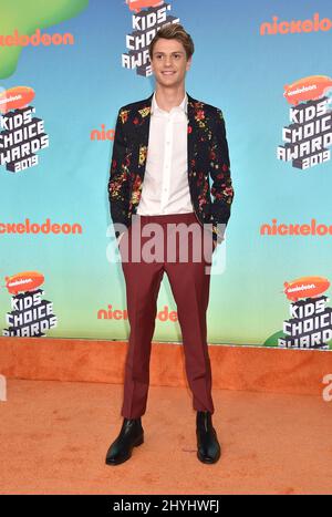 Jace Norman at Nickelodeon's 2019 Kids' Choice Awards held at Galen ...