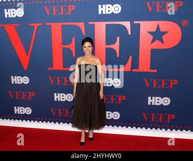 Julia Louis-Dreyfus attending the Veep Season 7 Premiere in New York ...