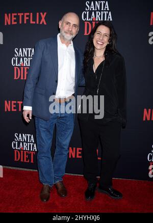 Victor Fresco attending the premiere of Netflix's Santa Clarita Diet ...