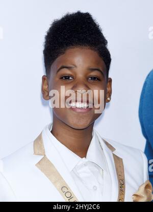 JD McCrary attending the Los Angeles premiere of Little Stock Photo - Alamy