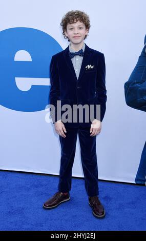 Tucker Meek attending the Los Angeles premiere of Little Stock Photo ...