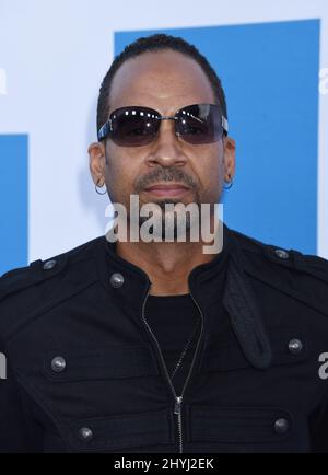 Christopher Martin attending the Los Angeles premiere of Little Stock ...