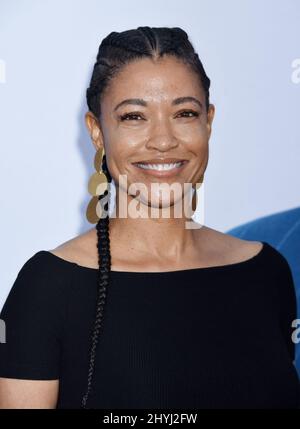 Tina Gordon attending the Los Angeles premiere of Little Stock Photo ...