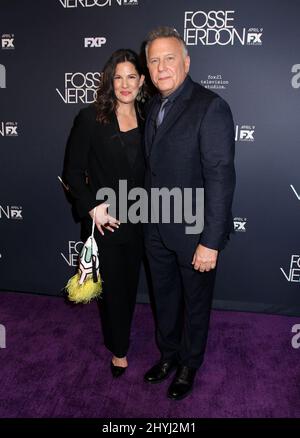 Paul Reiser & wife Paula Ravets attending FX's 'Fosse/Verdon' Premiere ...
