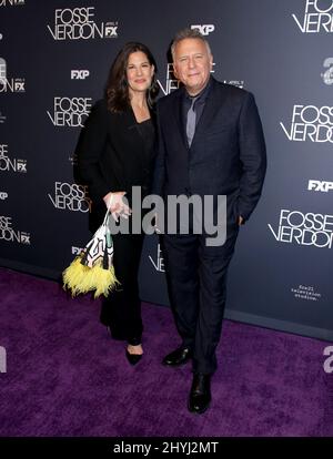 (L-R) Paula Ravets and Paul Reiser arrives at Netflix's "Stranger ...