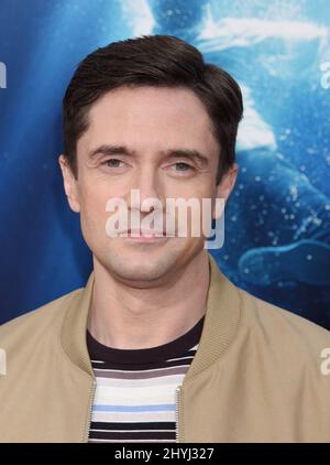 Topher Grace attending the Breakthrough Los Angeles Premiere held at ...