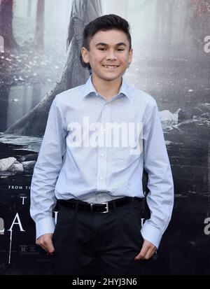 Aiden Lewandowski at 'The Curse Of La Llorona' Premiere held at the ...
