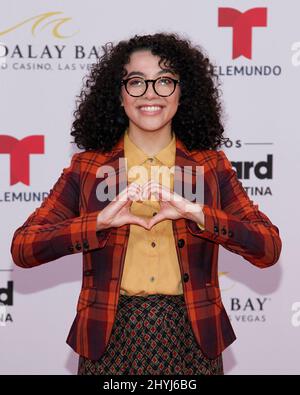 Elyfer Torres attending the 2019 Billboard Latin Music Awards held at ...