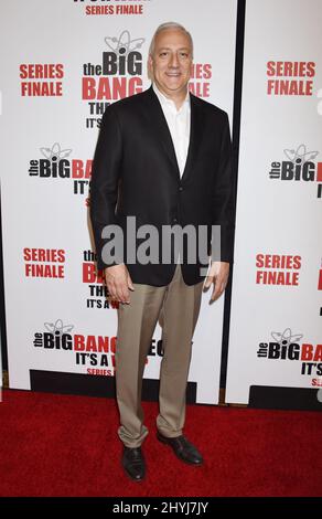 Mike Massimino attending the Big Bang Theory Series Finale Party, held ...