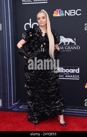 Poppy attending the Billboard Music Awards 2019 at the MGM Grand Garden ...