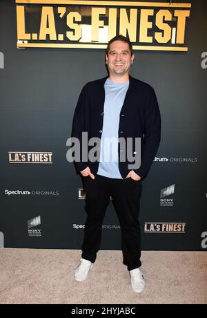 Brandon Margolis attending the world premiere of L.A.'s Finest, held in ...