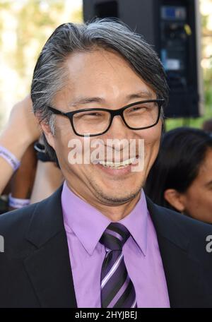 Keong Sim arrives at "The Sun Is Also A Star" Los Angeles Premiere held ...