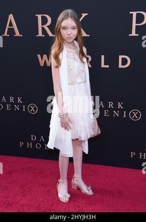 Summer Fontana attending the premiere of Dark Phoenix in Los Angeles ...