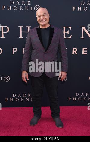 Andrew Stehlin at the Los Angeles premiere of 'Dark Phoenix' held at ...
