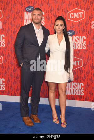 JWoww, Jenn Farley at the 2019 CMT Music Awards held at the Bridgestone ...
