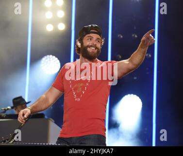 Thomas Rhett onstage at the 2019 CMA Fest held at Nissan Stadium on ...