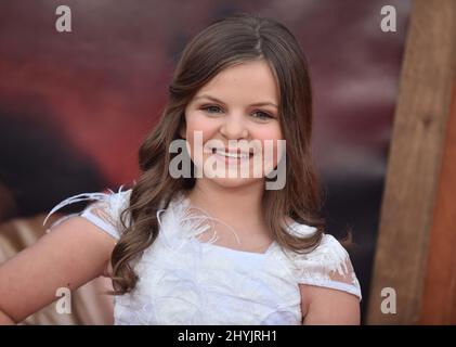 Samara Lee Ash attending the Annabelle Comes Home Premiere held in Los ...