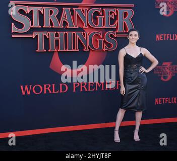 Alyson Stoner at Netflix's "Stranger Things" Season 3 premiere held at ...