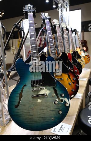 Tour of the Gibson USA Factory on July 17, 2019 in Nashville Stock ...