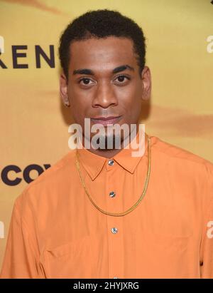 Joshua Ledet arriving to the Discovery Channel's 'Serengeti' Special ...