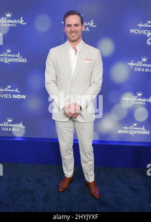 Ben Rosenbaum arriving to the Hallmark Channel and Hallmark Movies ...