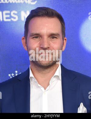 Geoff Gustafson arrives at the Hallmark Channel and Hallmark Movies ...