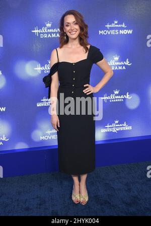 Sarah Power attending the Hallmark Channel and Hallmark Movies and ...