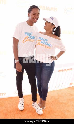 Diesel Braxton-Lewis and Toni Braxton attending the Michael B. Jordan ...