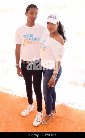 Diesel Braxton-Lewis and Toni Braxton attending the Michael B. Jordan ...