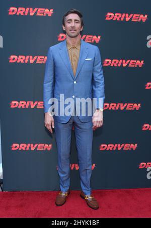 Lee Pace attending the premiere of Driven, in Los Angeles, California ...